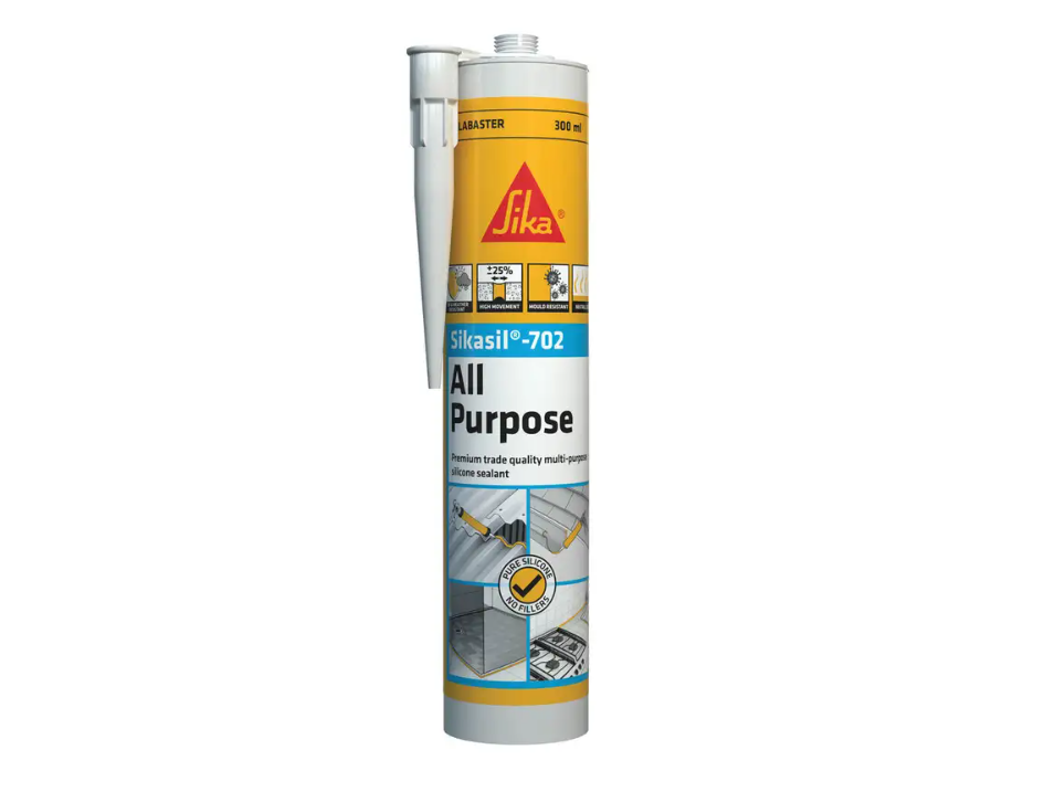 Sika Sikasil-702 All Purpose Silicone 300ml- Alabaster – Village Hardware