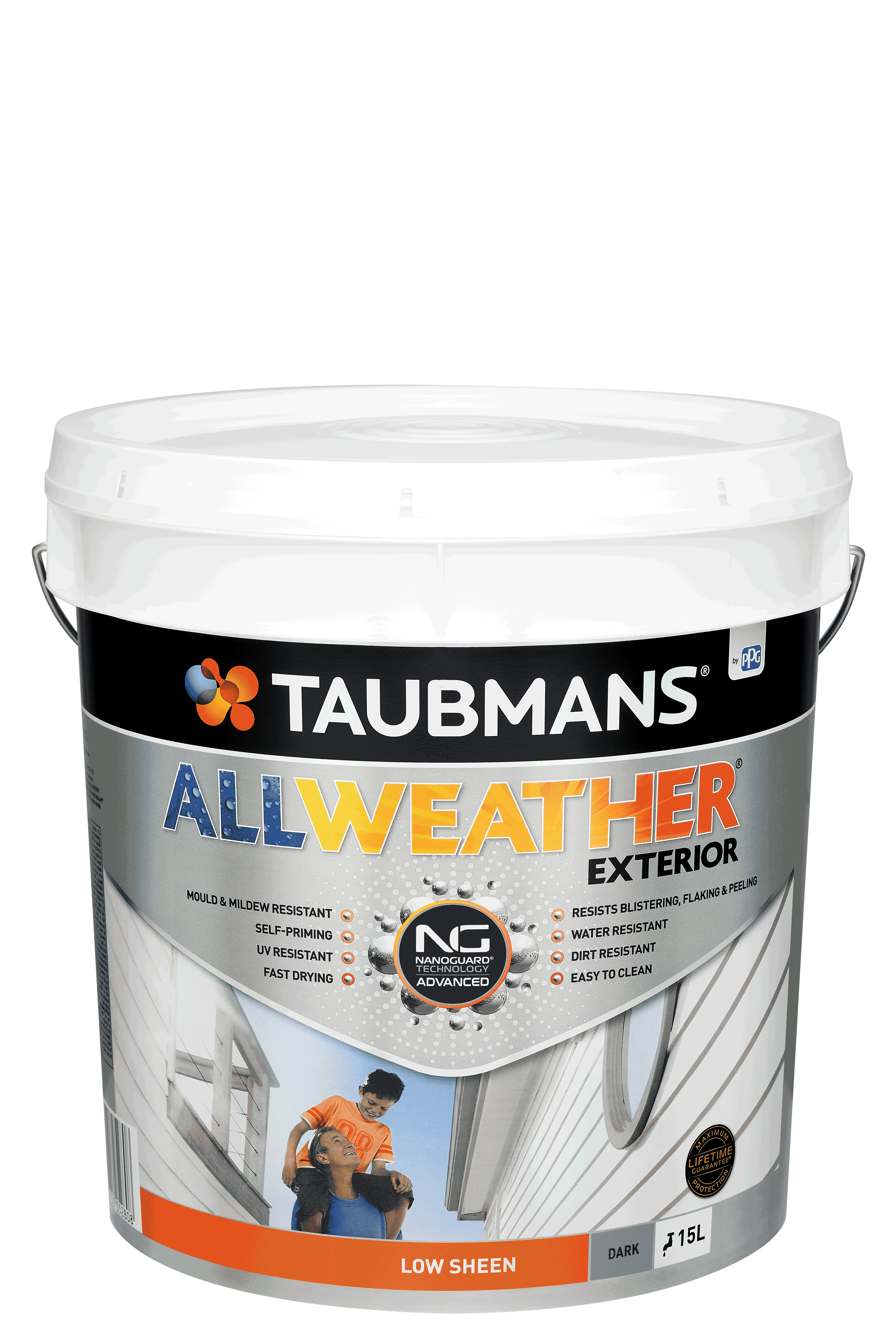 Taubmans All Weather Exterior Paint 15L- Dark Low Sheen – Village Hardware