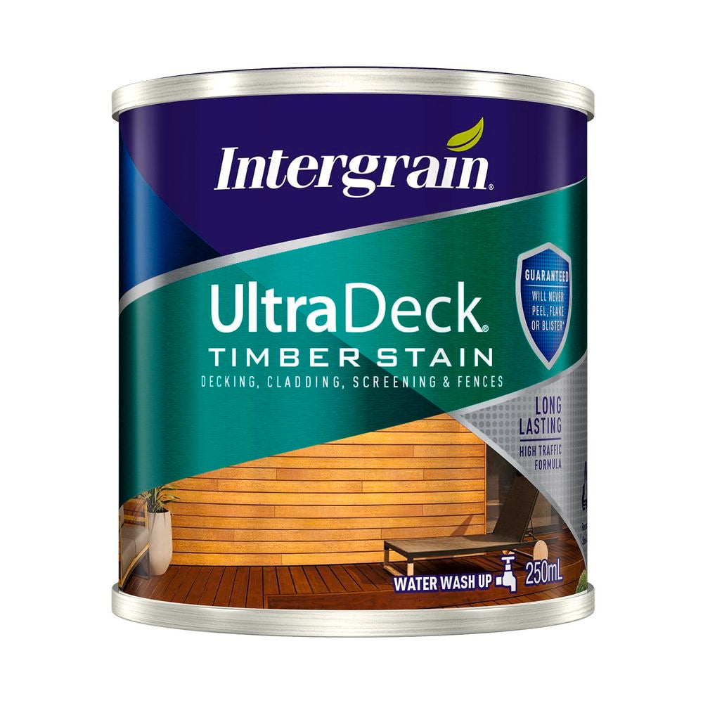 Intergrain UltraDeck Timber Stain- Charcoal 1L – Village Hardware