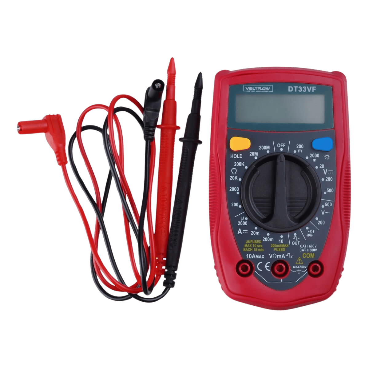 Voltflow Digital Multimeter W Probe – Village Hardware