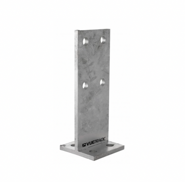 Vuetrade T-Blade Post Support 140mm X 140mm - 300MM BLADE - 10.0mm WAL ...
