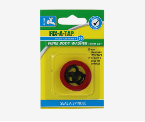 Fix-A-Tap Fibre Body Washer 15mm 4PK – Village Hardware