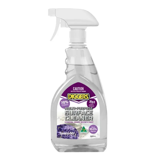 Diggers Multi-Purpose Surface Cleaner Lavender 500ml – Village Hardware