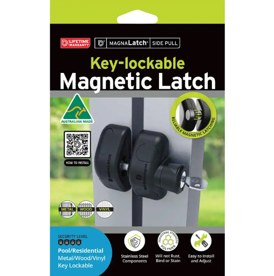 D&D Technologies MagnaLatch Side Pull Gate Latch – Village Hardware