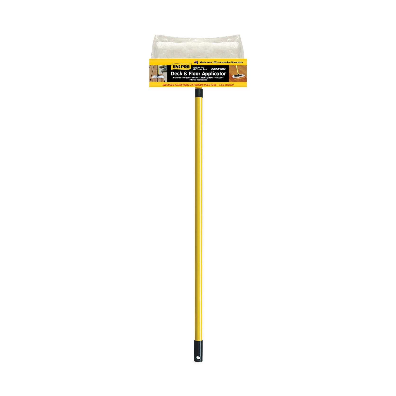 UNi-PRO Floor & Decking Applicator with twist lock pole – Village Hardware