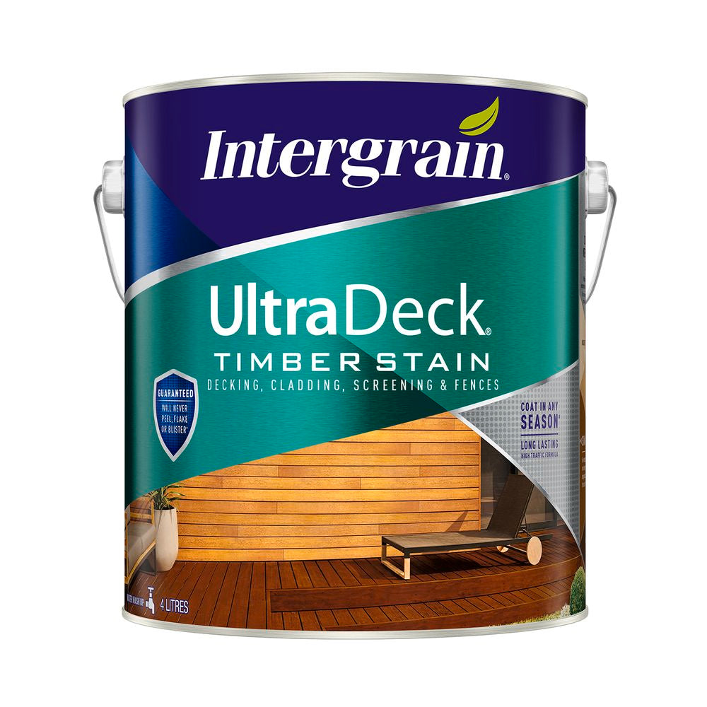 Intergrain UltraDeck Timber Stain- Cedar/Cypress 4L – Village Hardware