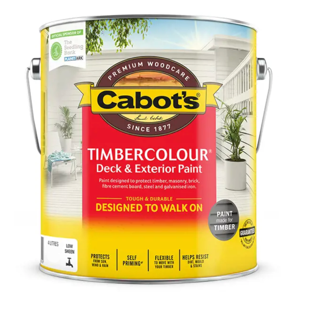 Cabots Deck & Exterior Paint Indian Red 4L – Village Hardware