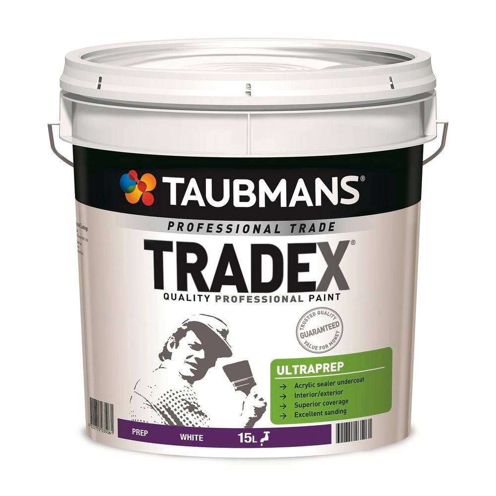 Taubmans Tradex UltraPrep 15L- White – Village Hardware