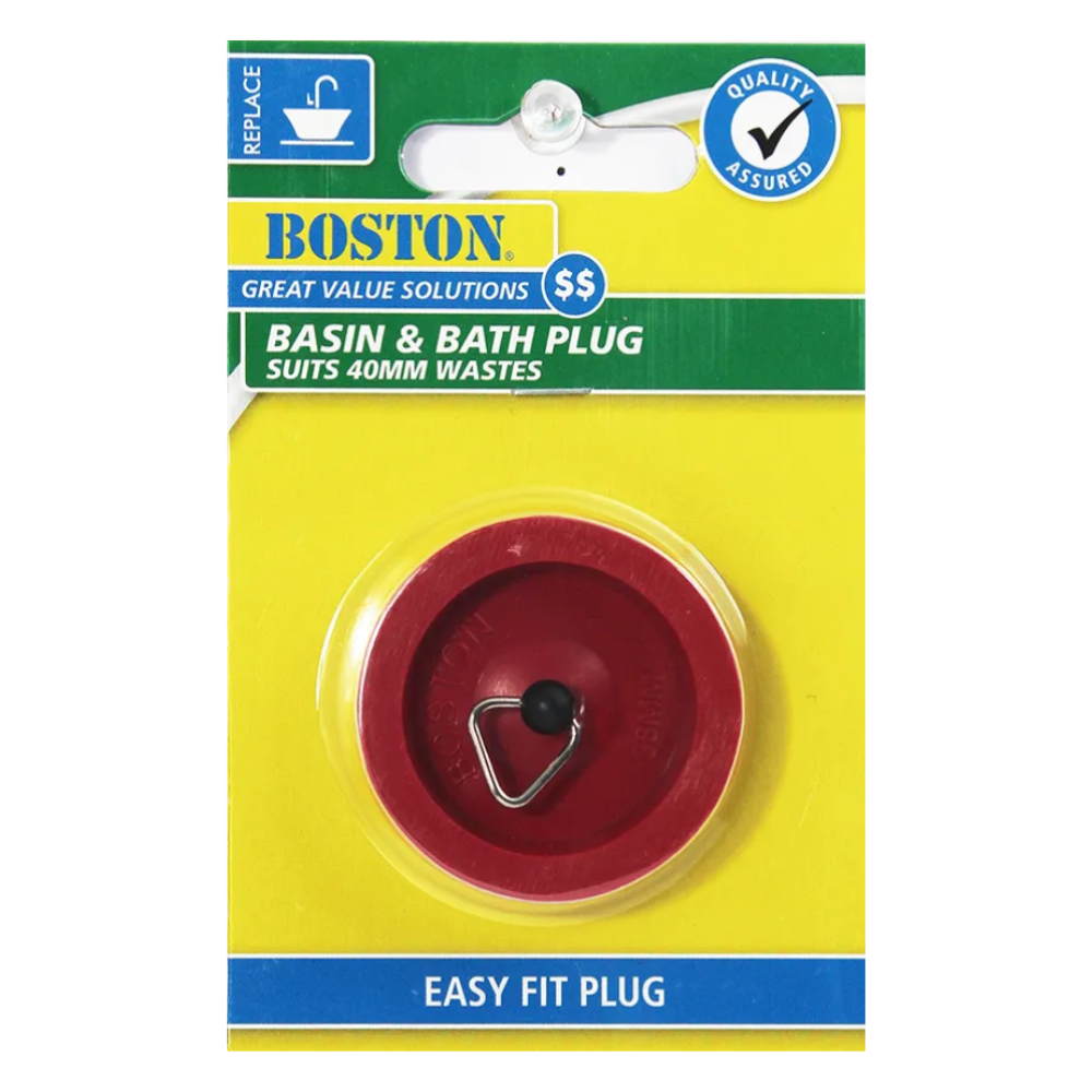 Boston Basin Plug 40mm – Village Hardware