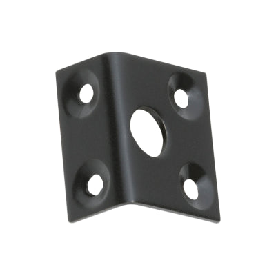 Tradco Right Angle Keeper Matt Black Bolt 7.5mm – Village Hardware
