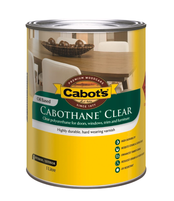 Cabot's Cabothane Clear Oil Based- Gloss 1L – Village Hardware