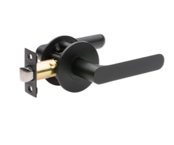 Lane Alana Passage Lever Set- Matte Black – Village Hardware